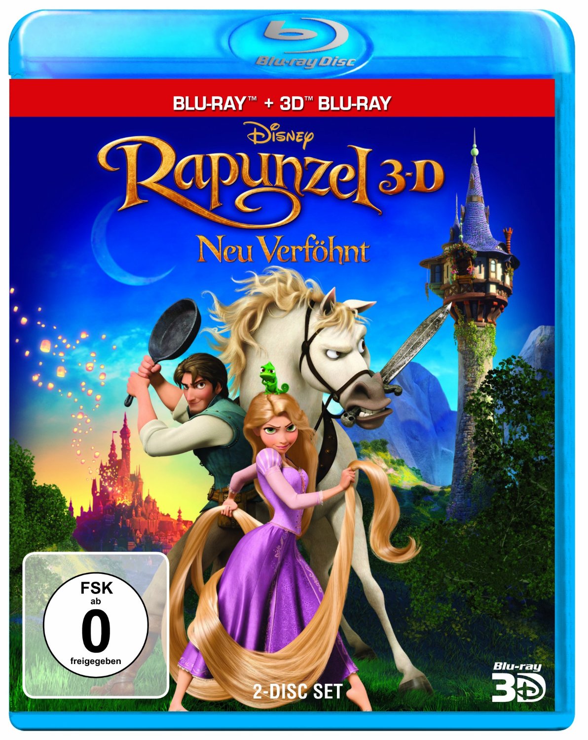 Technische Rezension: „Rapunzel – Neu verföhnt 3D/2D“ der Walt Disney ...